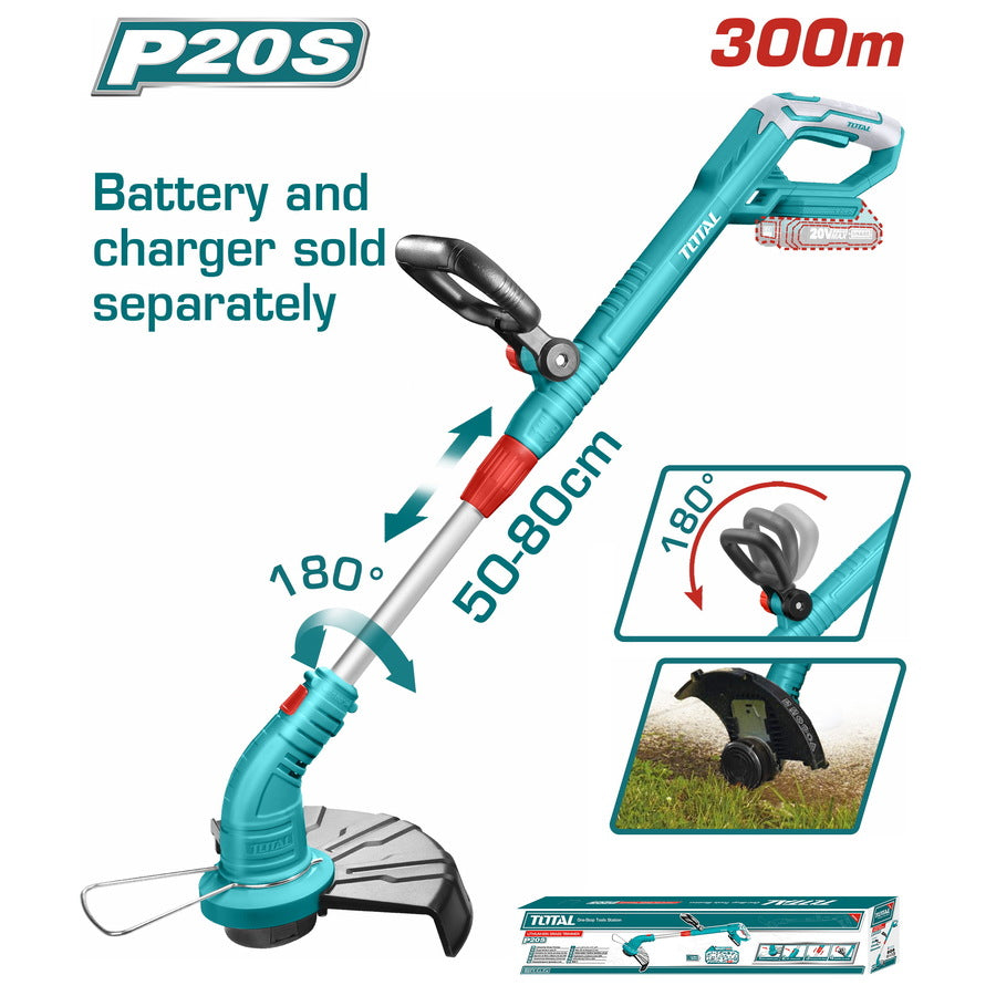 TOTAL Li-ion GRASS TRIMMER 20V